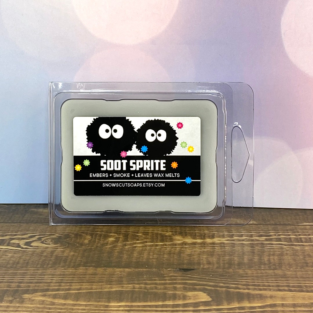 Soot Sprite Wax Melt - Dust Bunny - Black Soot - Embers Smoke Leaves ...
