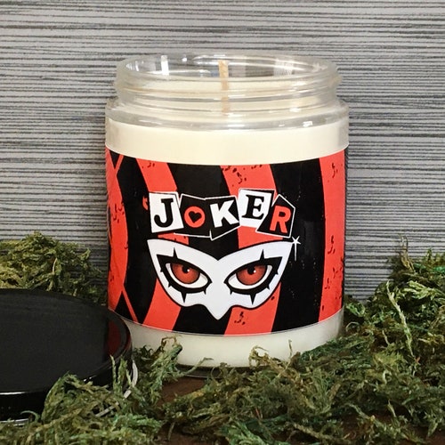 Goro Akechi Persona 5-inspired Scented Soy Candle My Scent - Etsy
