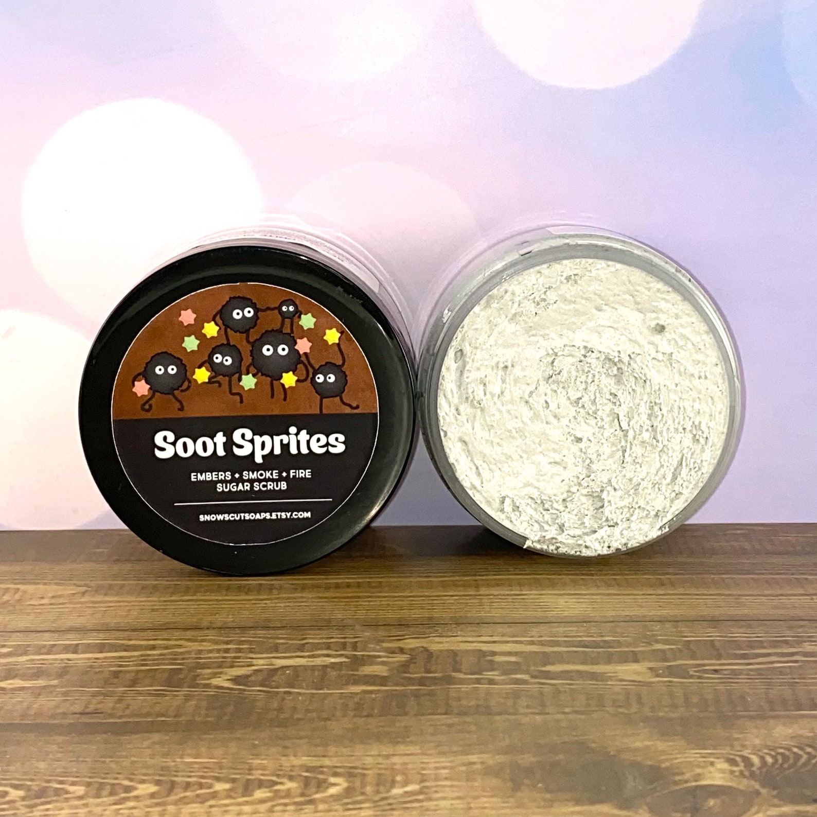 Soot Sprite Sugar Scrub - Susuwatari - Dust Bunny - Black Soot - Embers ...