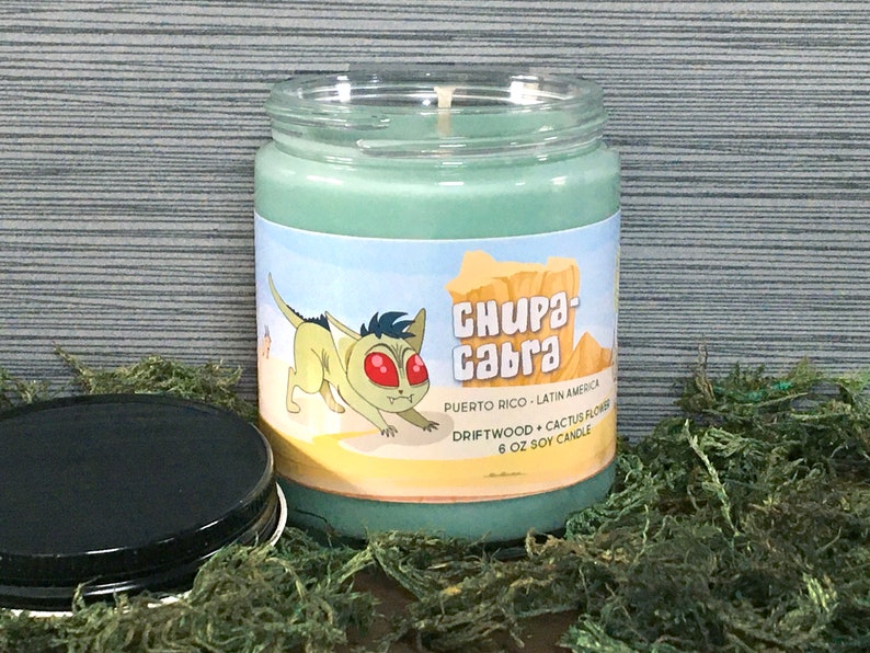 Chupacabra Candle Goat Sucker Cryptid Candle - Etsy