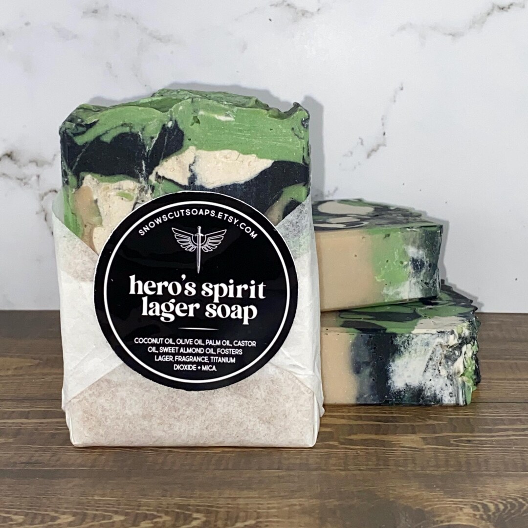 Hero's Spirit Lager Soap - Beer Soap - Etsy