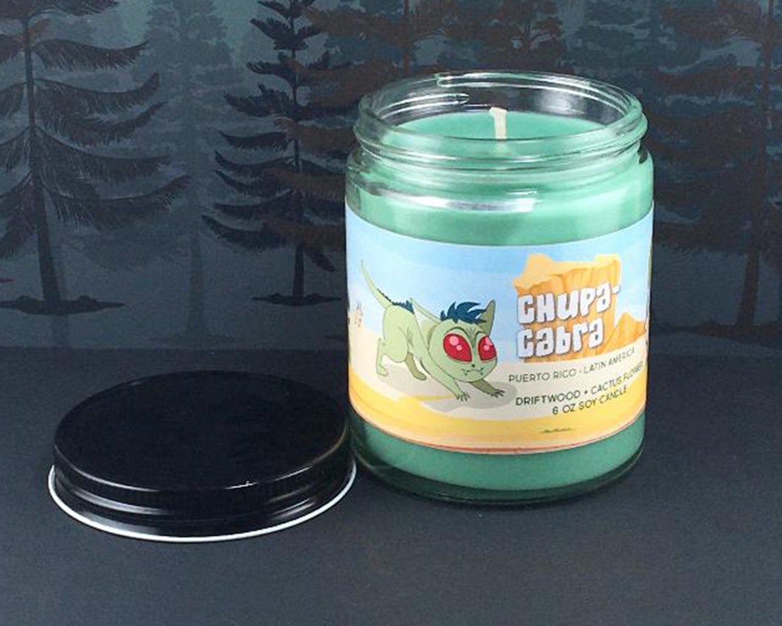 Chupacabra Candle Goat Sucker Cryptid Candle - Etsy
