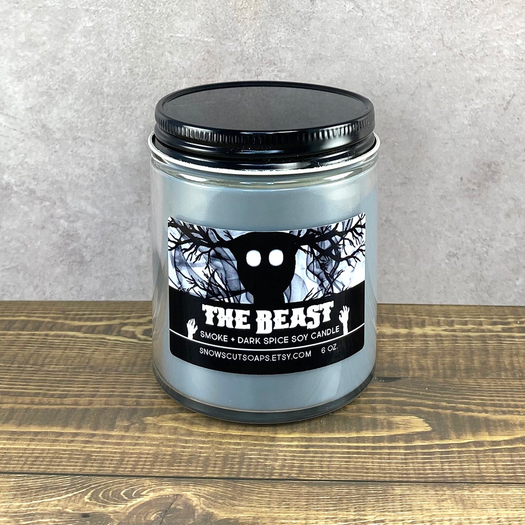 The Beast - Smoke and Spices Soy Candle - Etsy
