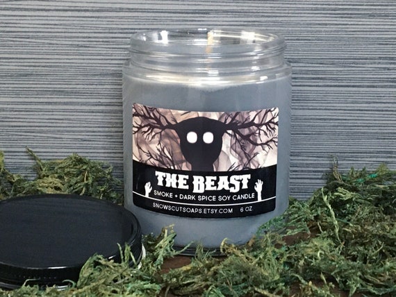 The Beast Smoke and Spices Soy Candle - Etsy