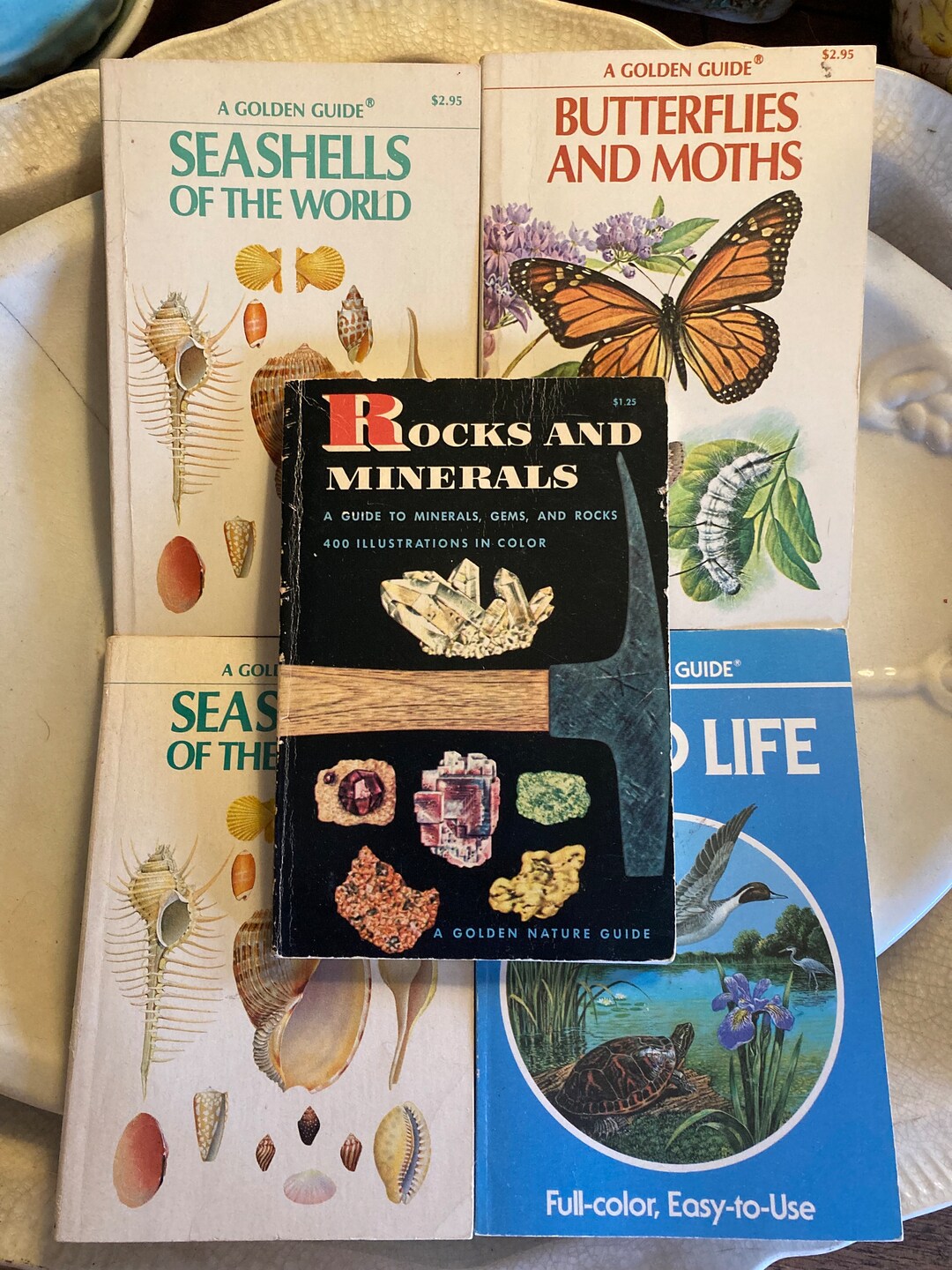 Vintage Golden Guides - Pocket Book Nature 50s Rocks/minerals 60s ...