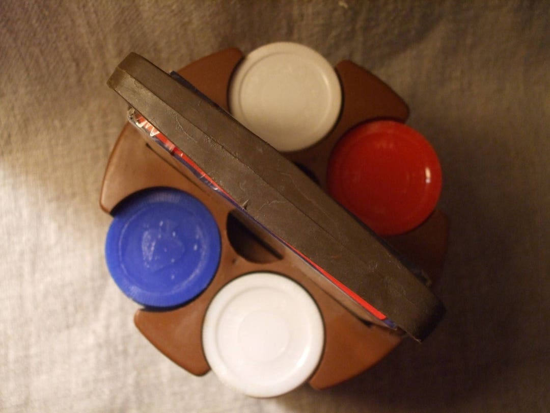 Poker Chips Rack Playing Cards Vintage Man Cave Gambling Poker - Etsy