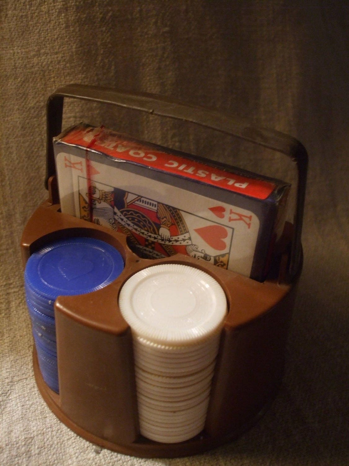 Poker Chips Rack Playing Cards Vintage Man Cave Gambling Poker - Etsy