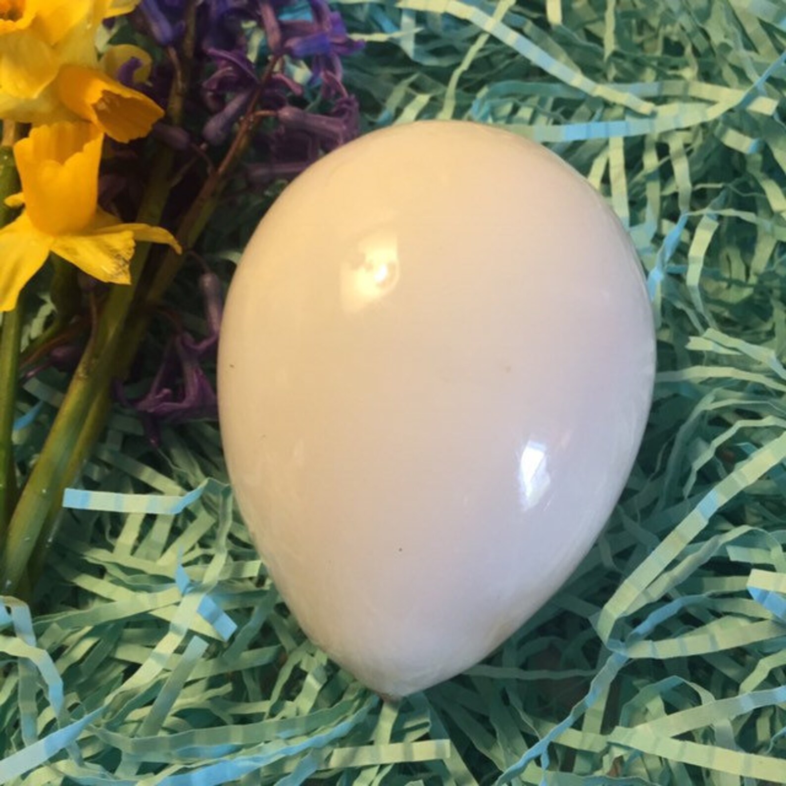 Egg Easter Egg Glass Mouth Blown Easter Hand Made Hand Painted - Etsy