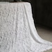 Distressed White Heavy Texture Cotton - Artisan Fabric for T-shirts ...