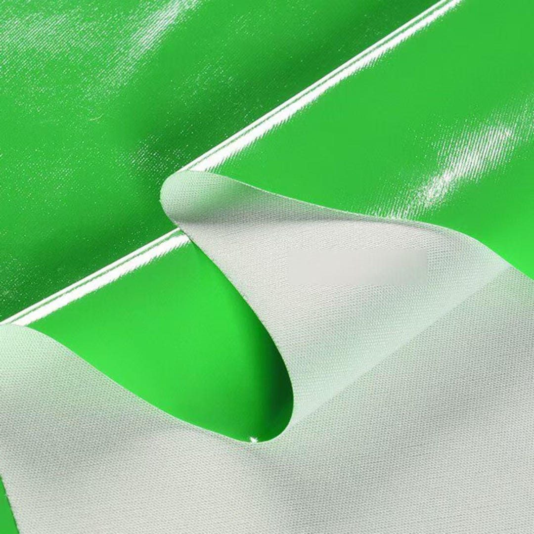 Grass Green Thin Mirror Patent Leather, Durable Glossy Fabric for ...