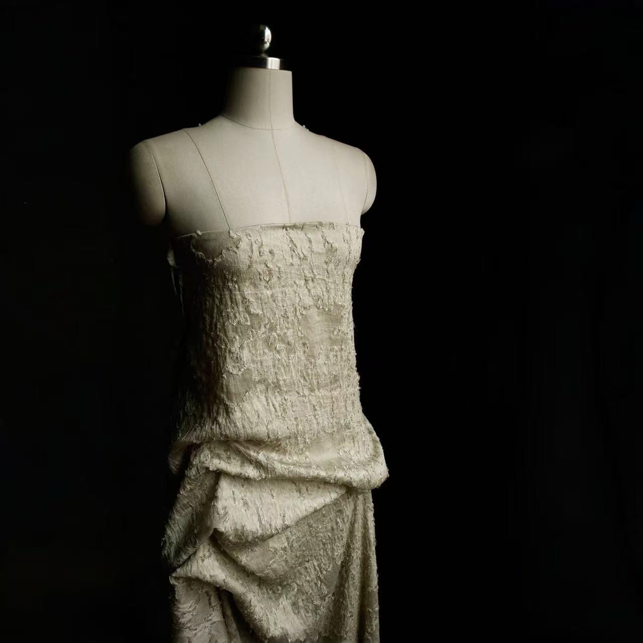 Wabi-sabi Gauze, Stir-dyed Texture for Layered Dresses - Etsy