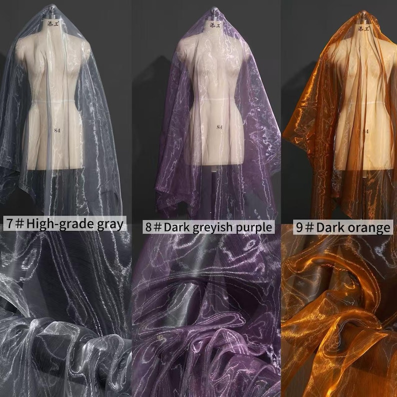 Color-shifting Iridescent Organza - Festival Fashion & Stage ...