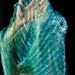 Ocean Blue Mermaid Tulle - Iridescent Sheer Fabric for Wedding Decor ...
