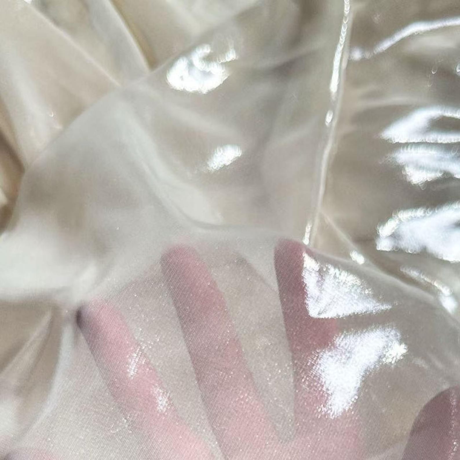 Pearl Luster Chiffon Fabric, Heavy Drape Evening Gown Material, Luxury ...