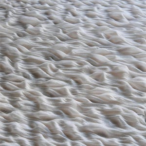 Liquid Sheen Bubble Chiffon - Black White 3D Textured Fabric for ...