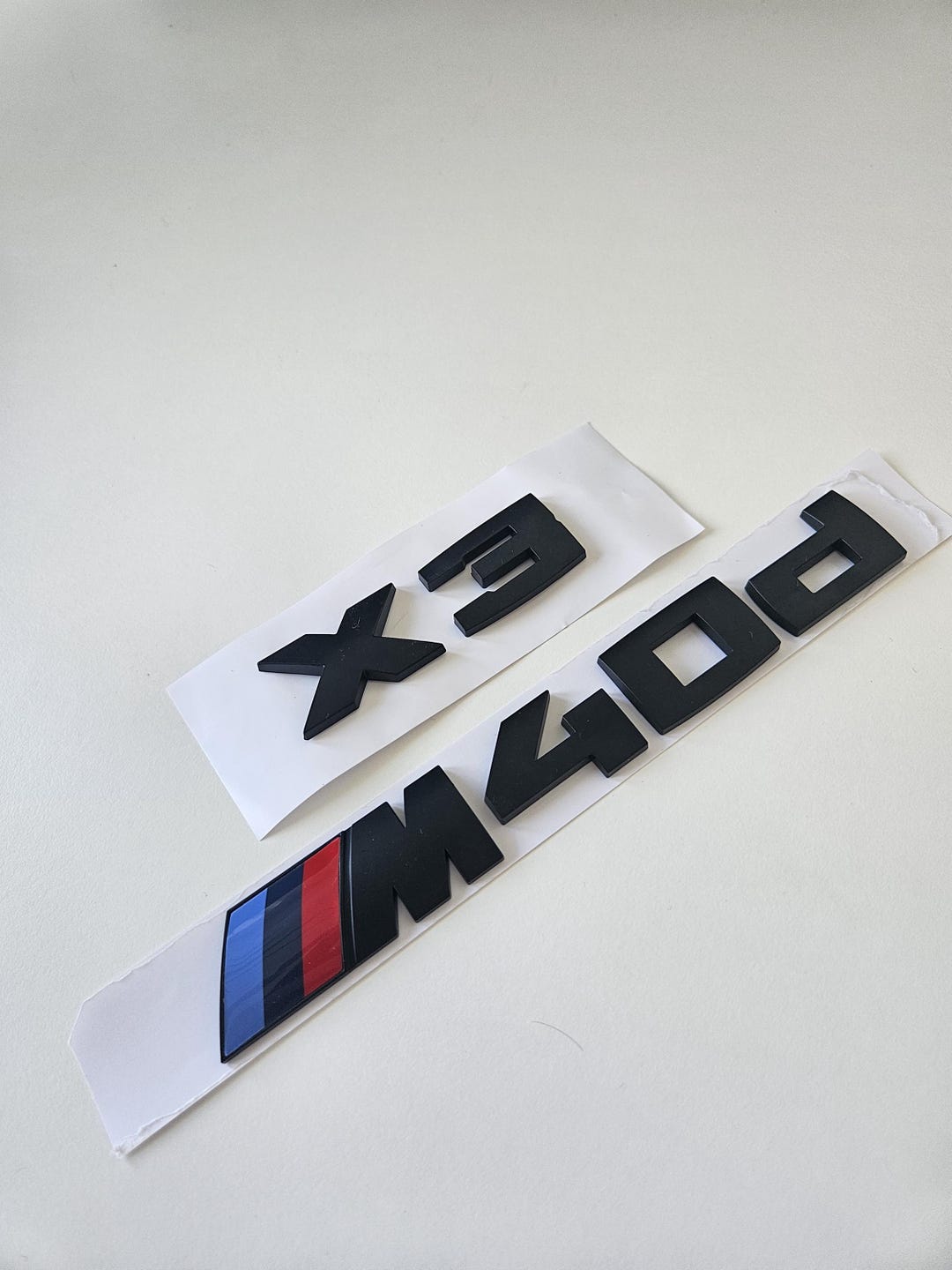 Matte Black X3m40d Style Emblem for BMW Models, Self-adhesive Sticker ...
