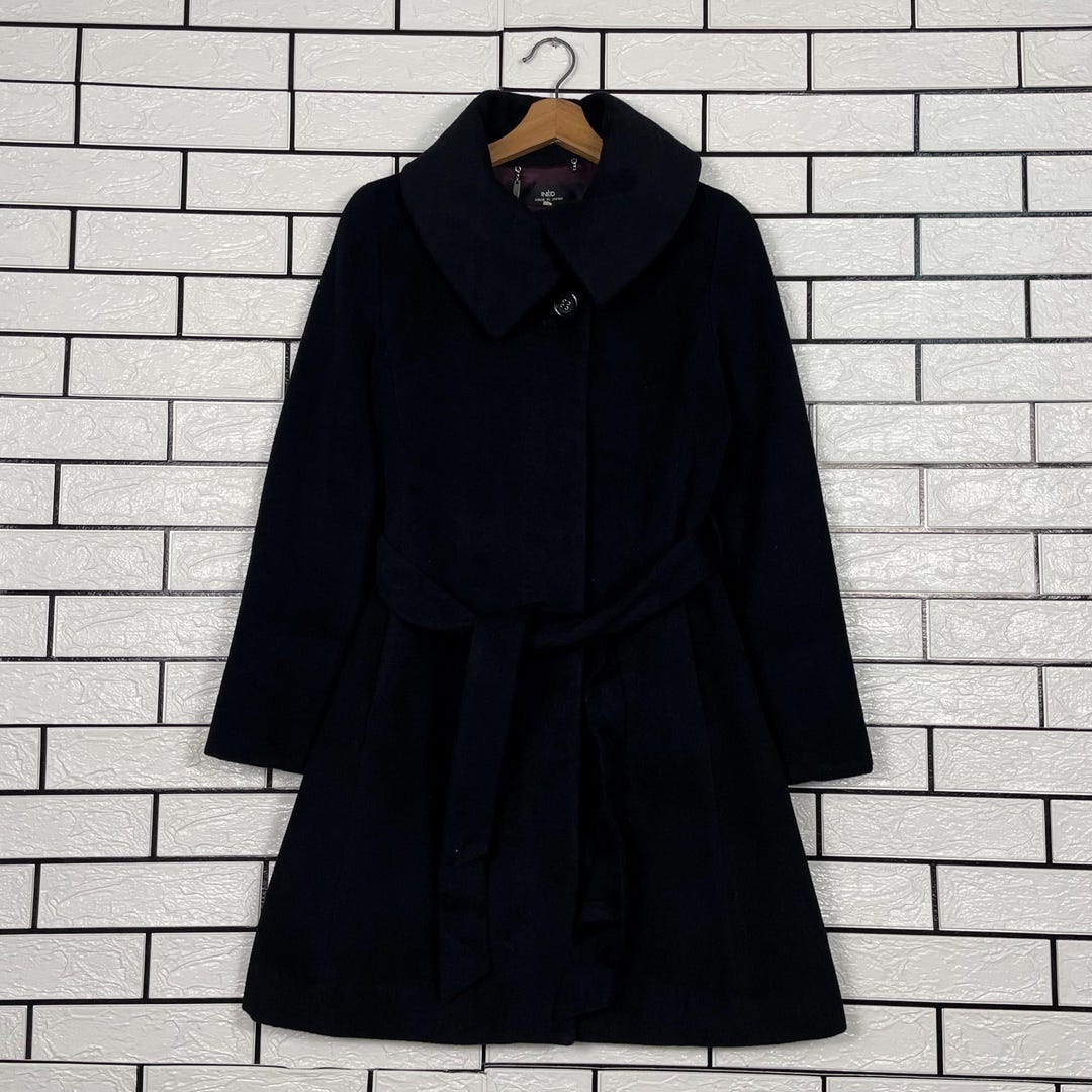 Japanese Brand Ined Angora Coat - Etsy