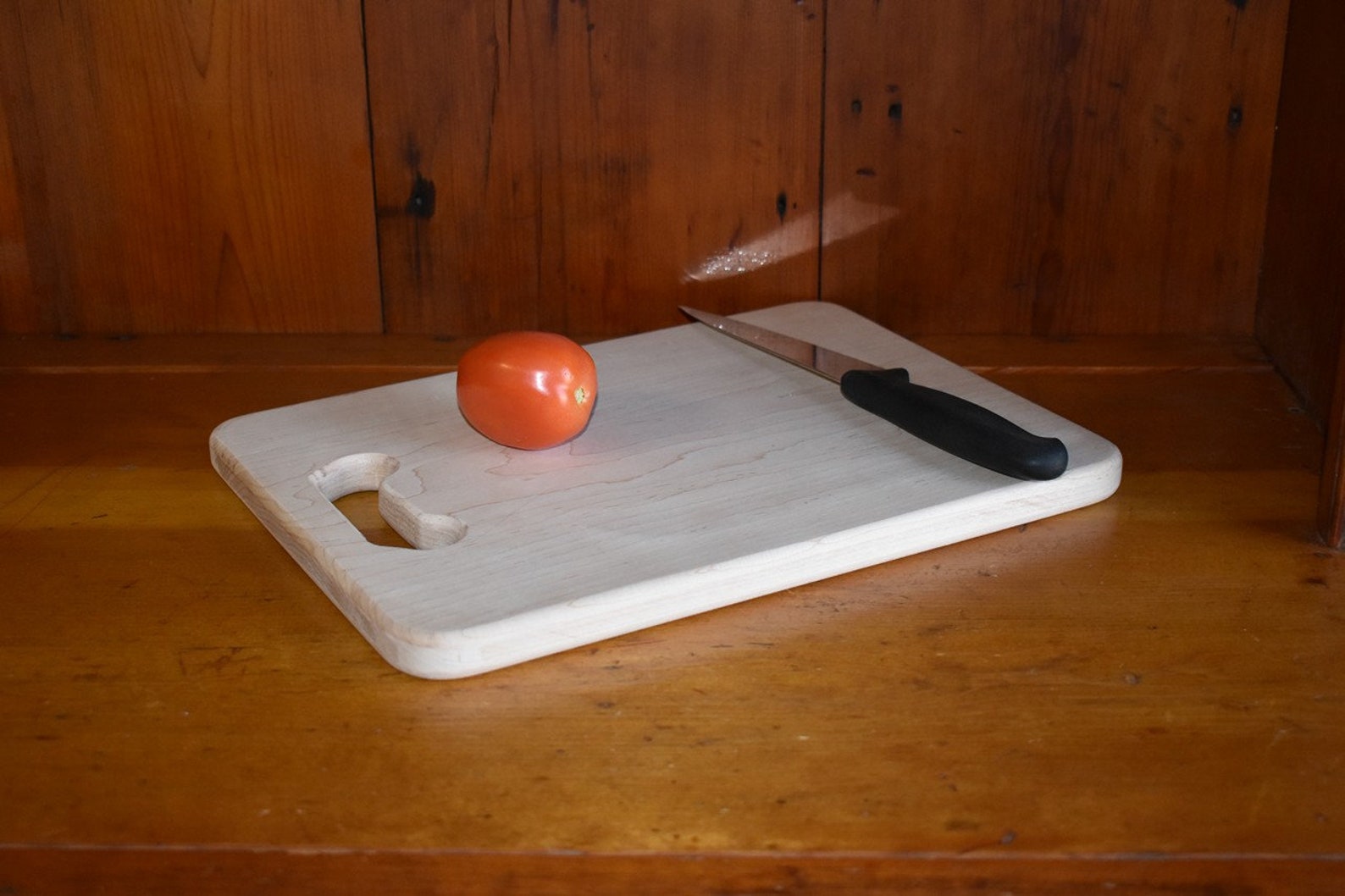 Solid One Piece Wood Cutting Board Non-toxic Wooden Cutting - Etsy