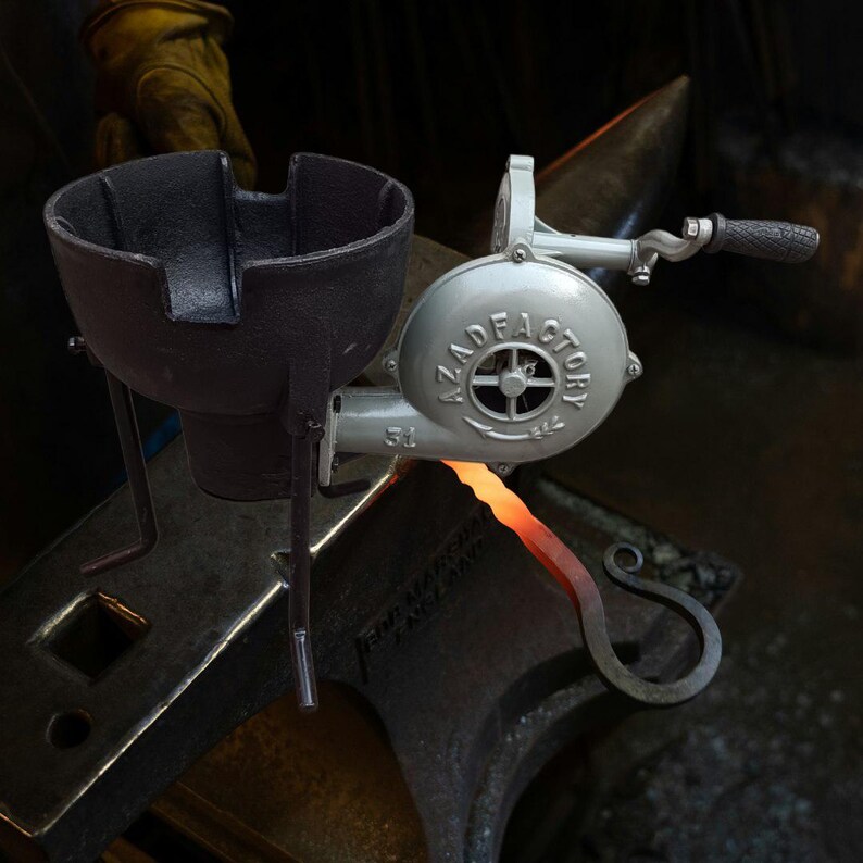 Vintage Hand Forge Blower: Blacksmith Fan, Manual Air Supply - Etsy