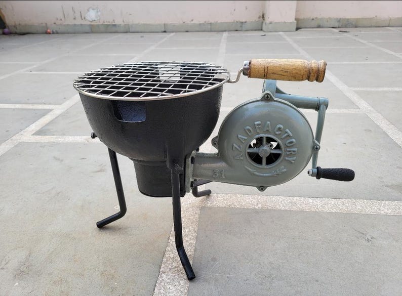 Vintage Hand Forge Blower: Blacksmith Fan, Manual Air Supply - Etsy