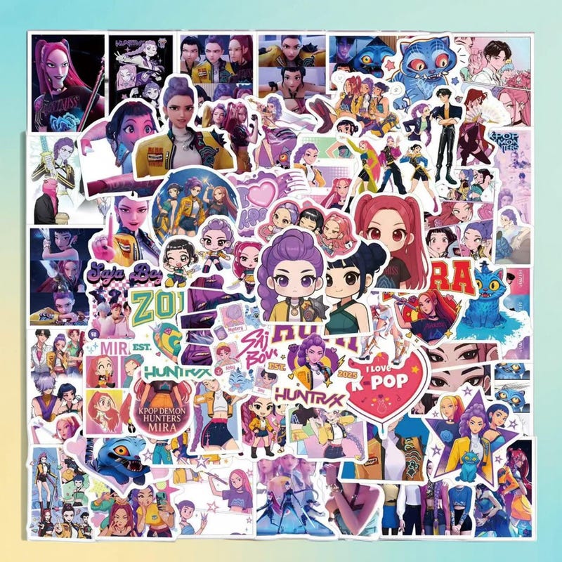 Kpop Demon Hunter Stickers - Etsy UK