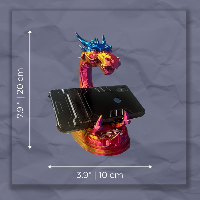 Dragon Controller Stand: 3D Printed Fantasy Desk Holder for Game ...