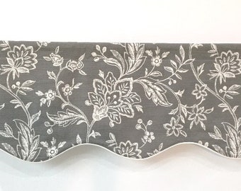 Rod pocket valances | Etsy