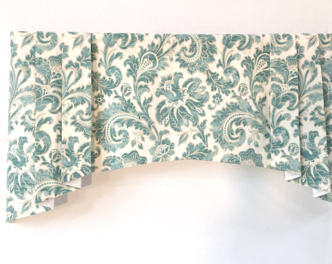 Custom Window Valance/lined/pleated Valance/arch Valance/rod Pocket ...