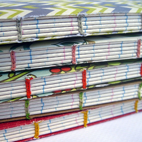 Coptic Binding Tutorial for PAPERBACK Books - Etsy