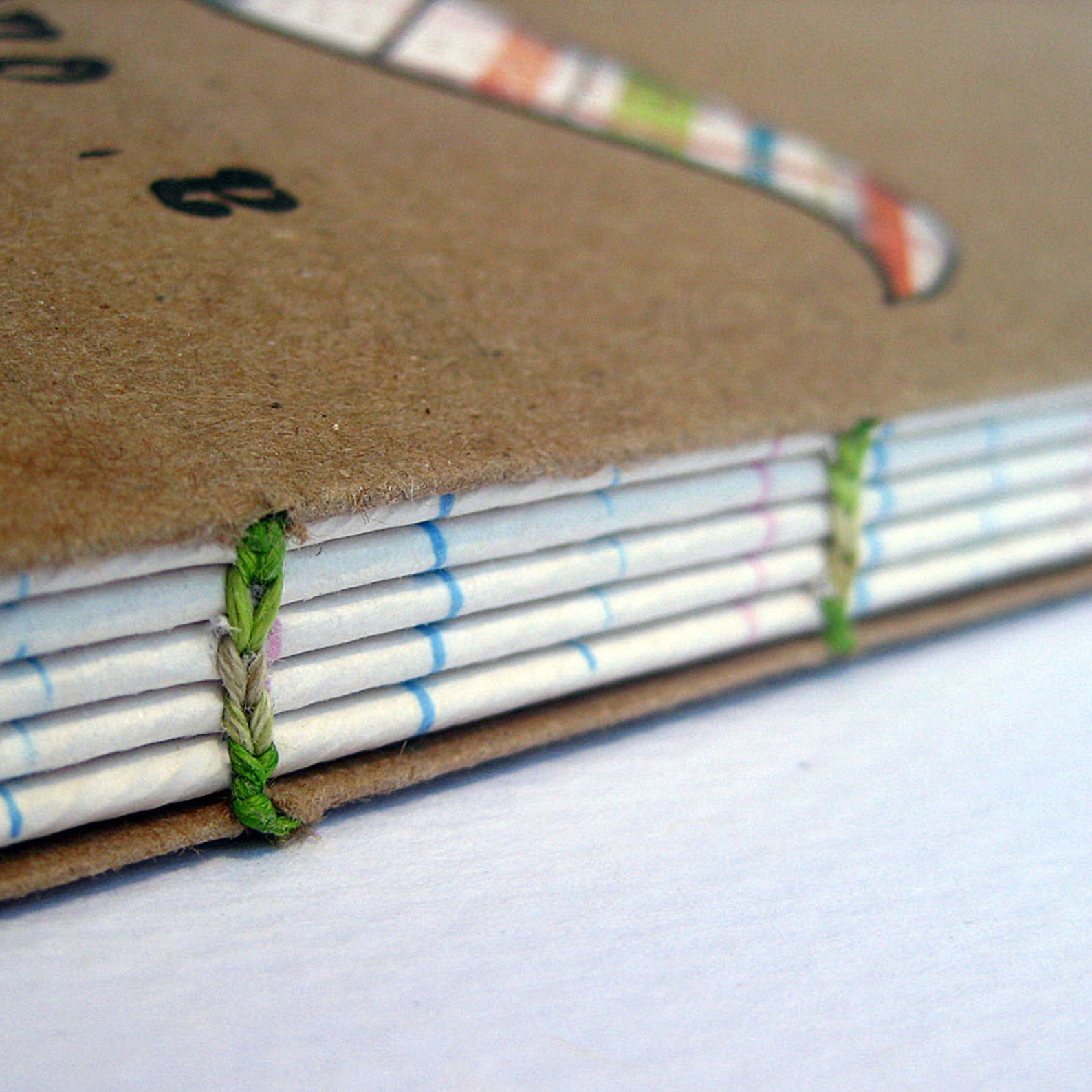 Coptic Binding Tutorial for PAPERBACK Books - Etsy
