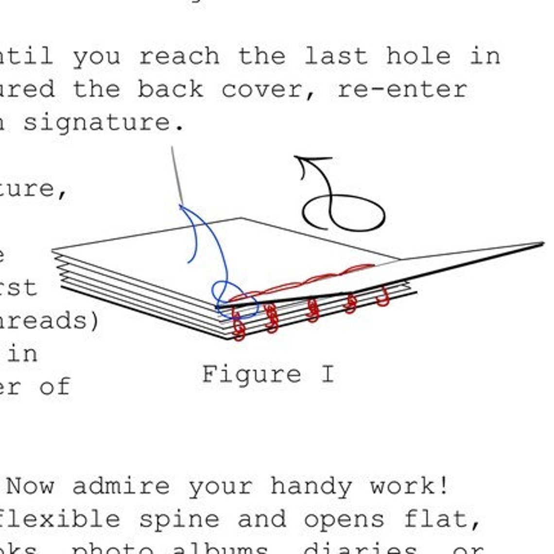 Coptic Binding Tutorial for PAPERBACK Books - Etsy