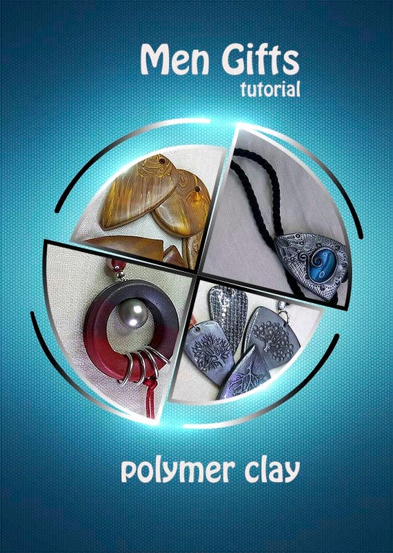 Men gifts made of polymer clay Tutorial Valentine's day | Etsy