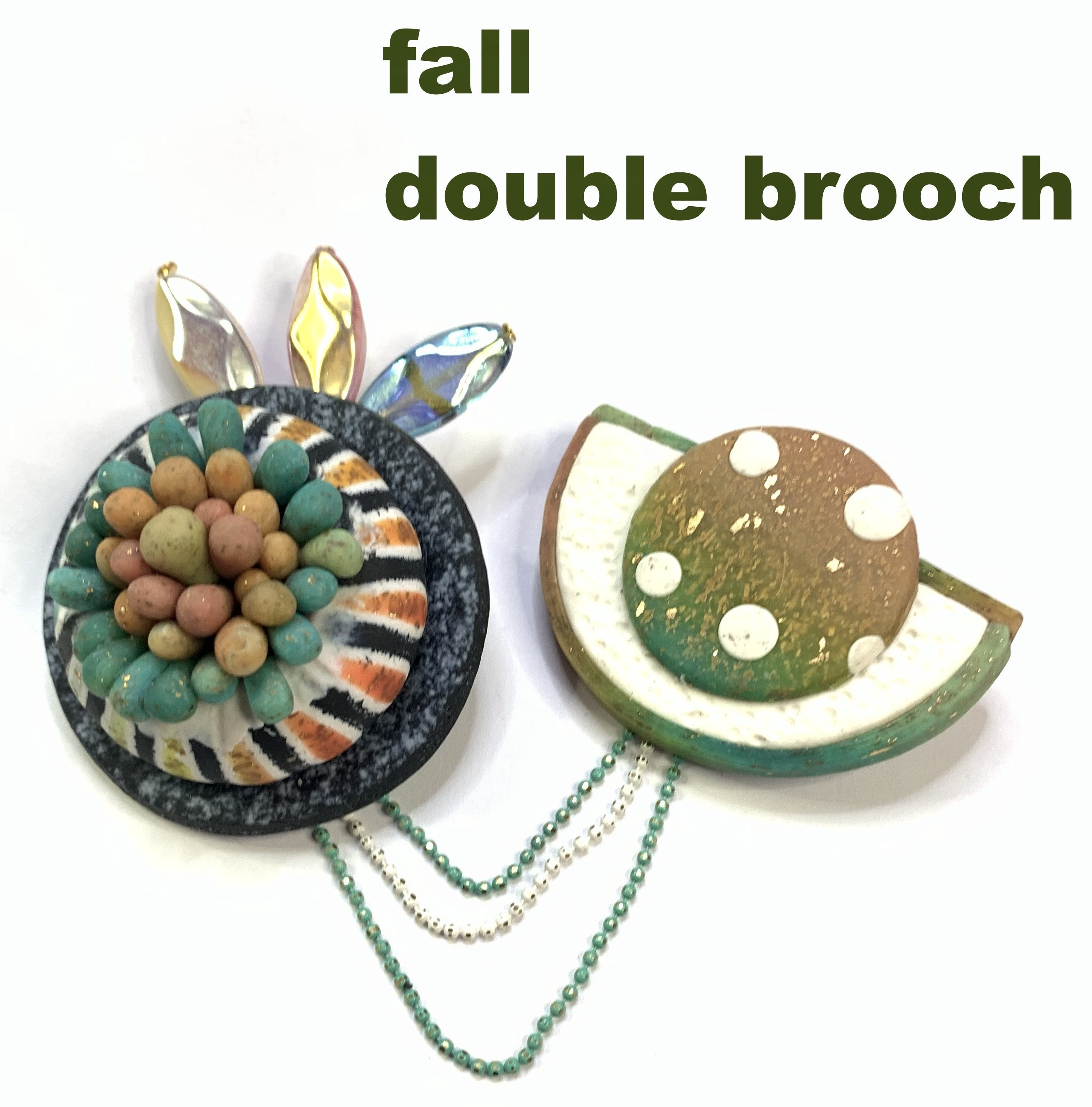Multilisting Handmade Polymer Clay Brooch, Polymer Clay Jewelry, Gift ...