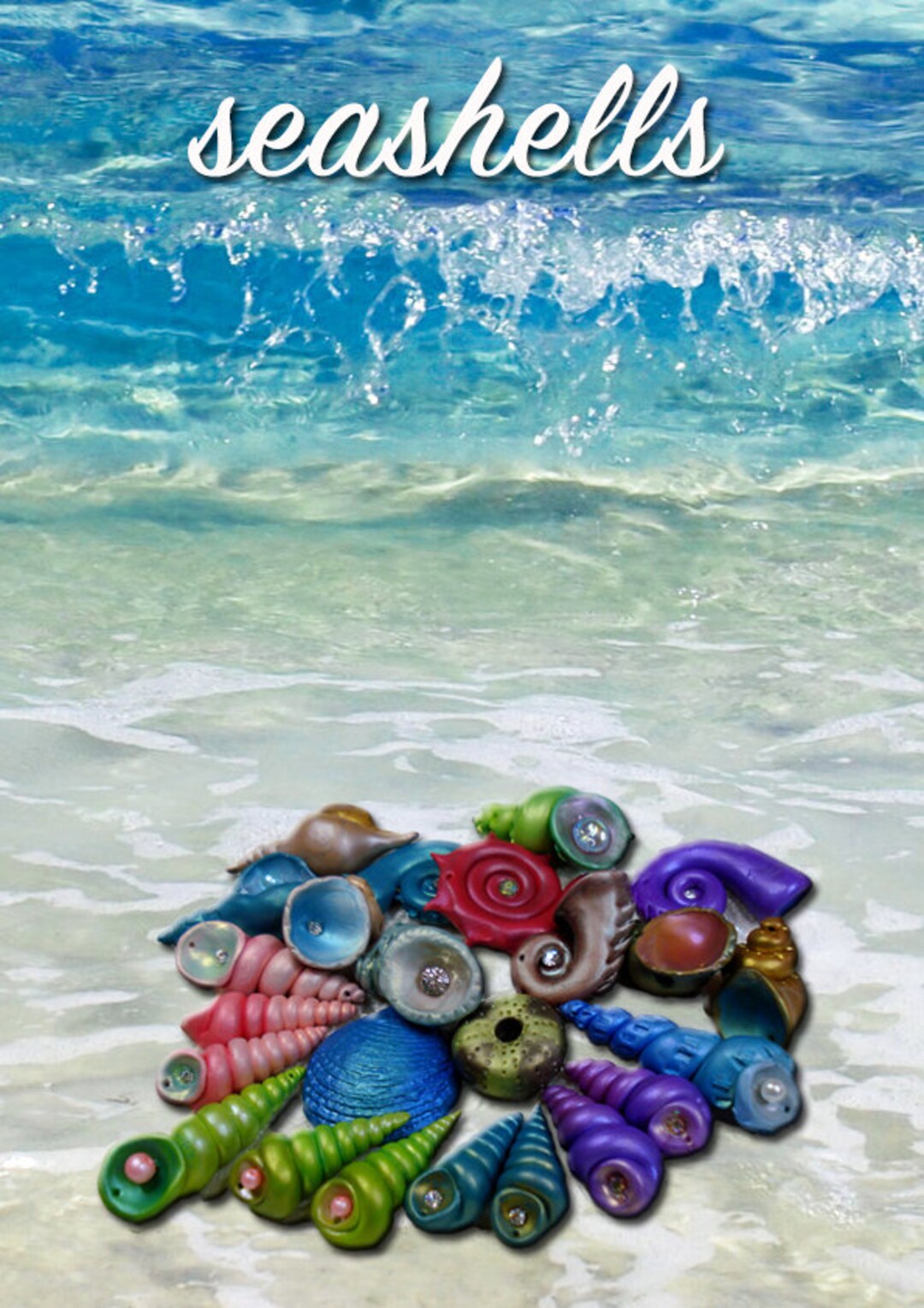 SEA SHELLS Tutorial 100 Colorful Photos Create Your Own Sea ...