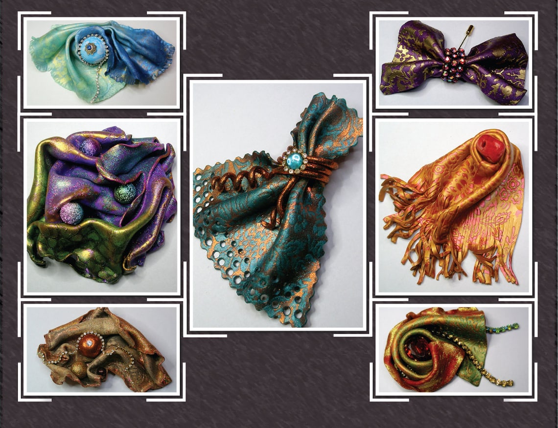 Cloth Polymer Clay Tutorial English Version Tutorial - Etsy