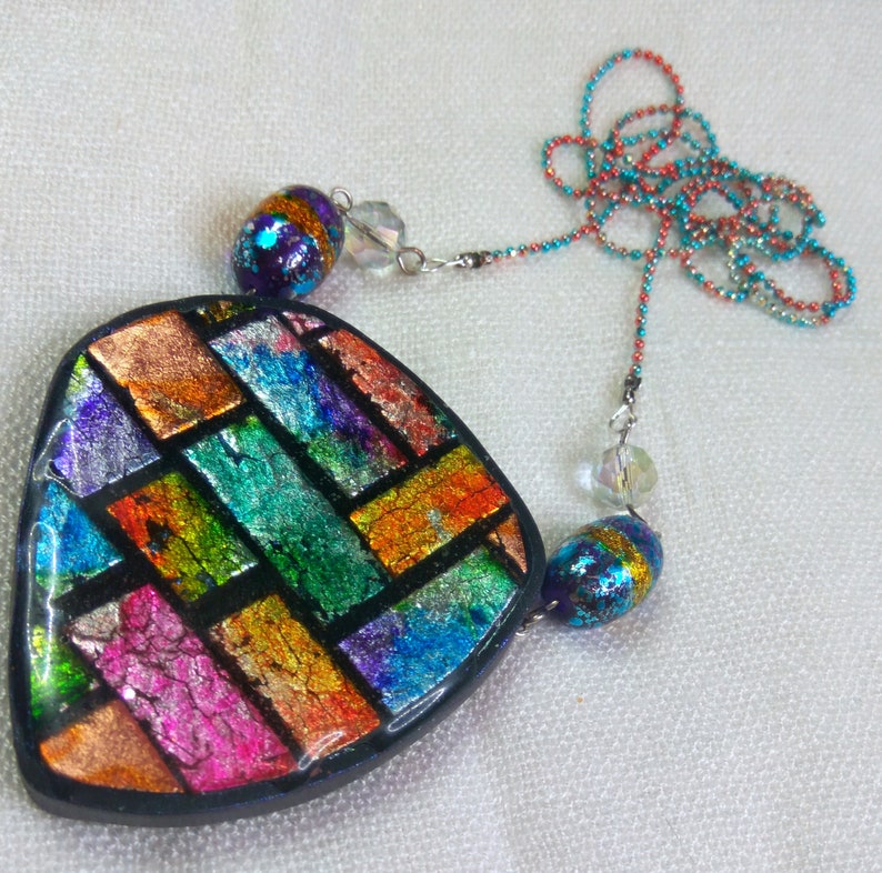 Faux Dichroic Glass Tutorial Polymer Clay, the Real Thing, Color ...