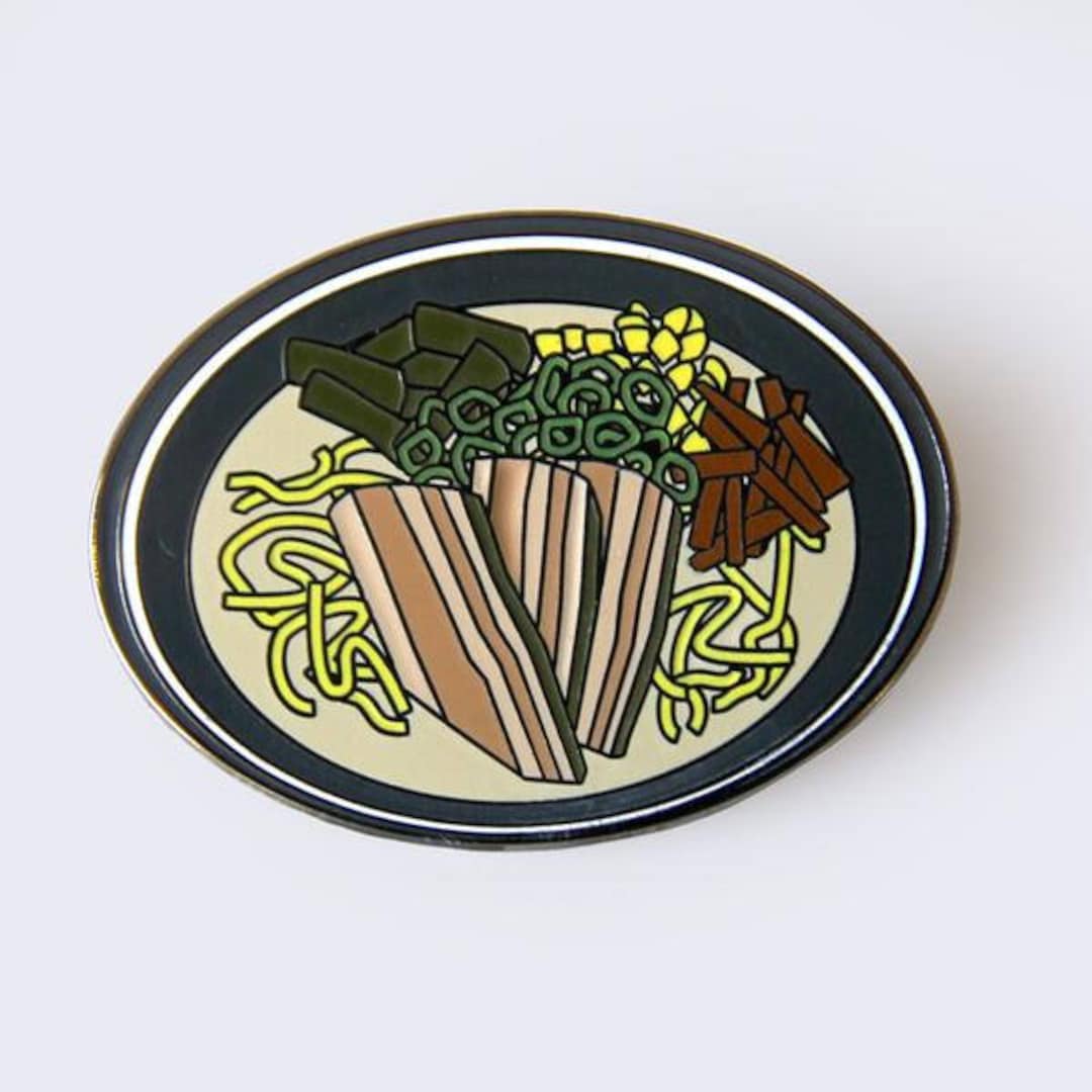 Ramen Enamel Pin (tonkotsu) - Etsy