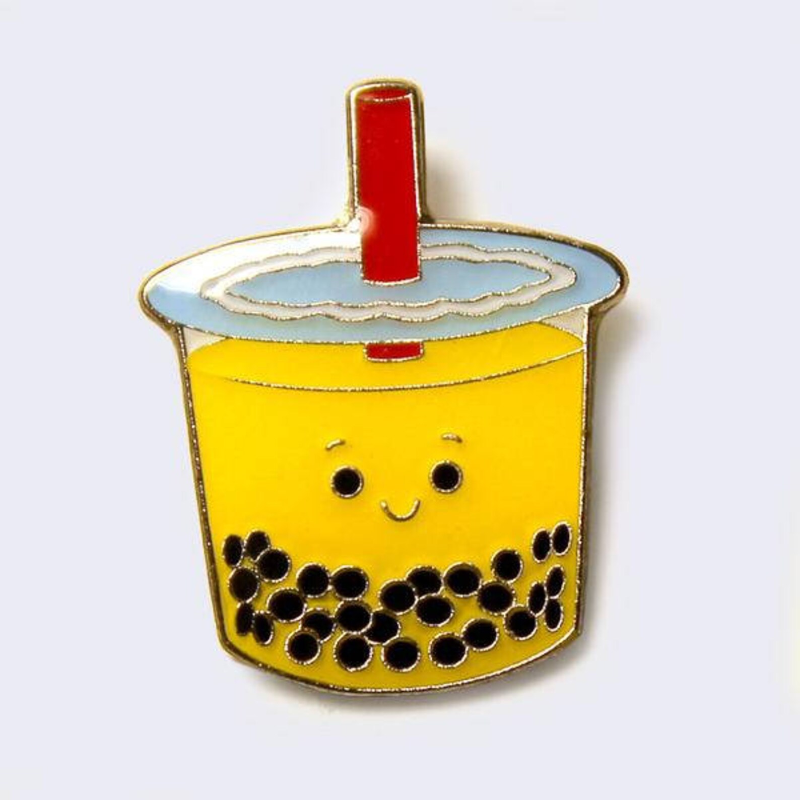 Big Boba Bubble Tea Enamel Pin Asian Food Enamel Pins Boba - Etsy