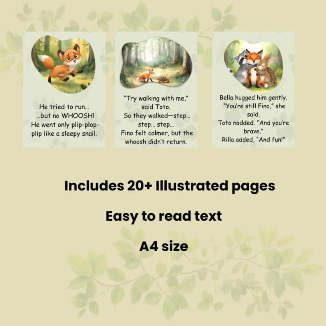 The Little Fox Who Lost His Whoosh | Kids Storybook | Bedtime Story ...