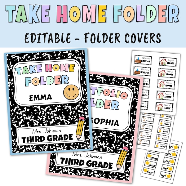 Folder Covers - Etsy