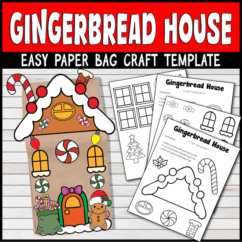 Gingerbread Man Svg Paper - Etsy