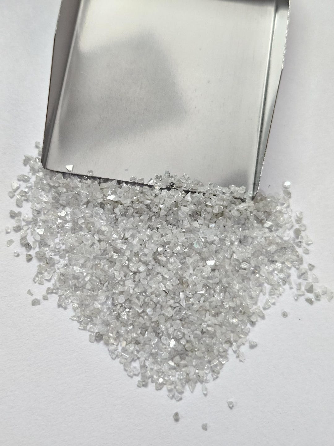 Natural White Diamond Dust: Raw Uncut Diamond Powder for Jewelry Making ...