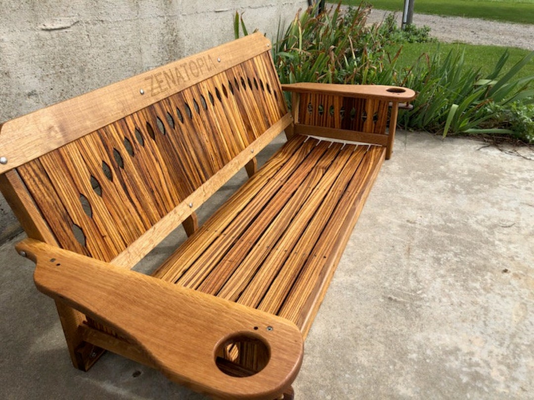 Oak Frame With Zebrawood Lath - Etsy