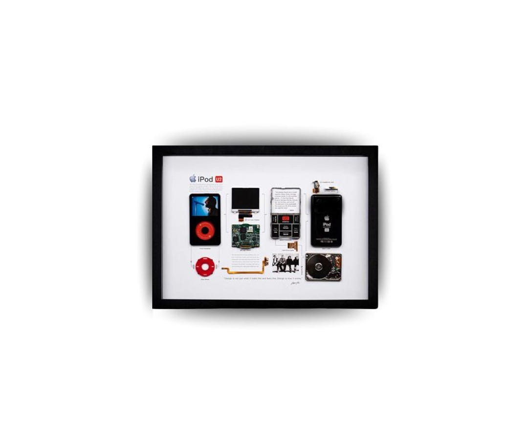 Ipod U2 Teardown Art Print: Retro Music Player Poster (digital Template ...