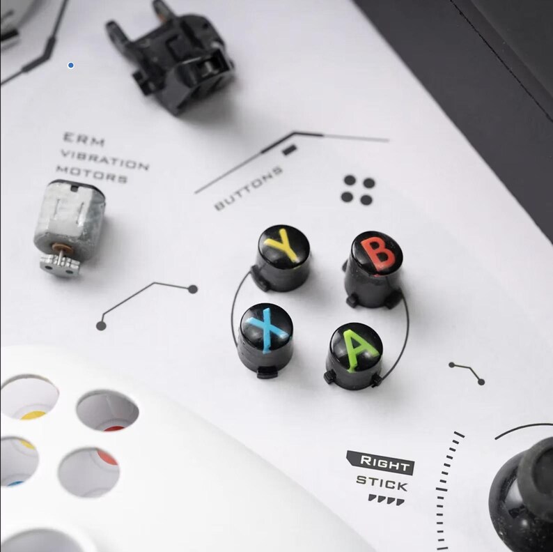 Xbox Series S Controller Teardown Art – Gamer Wall Decor (digital ...