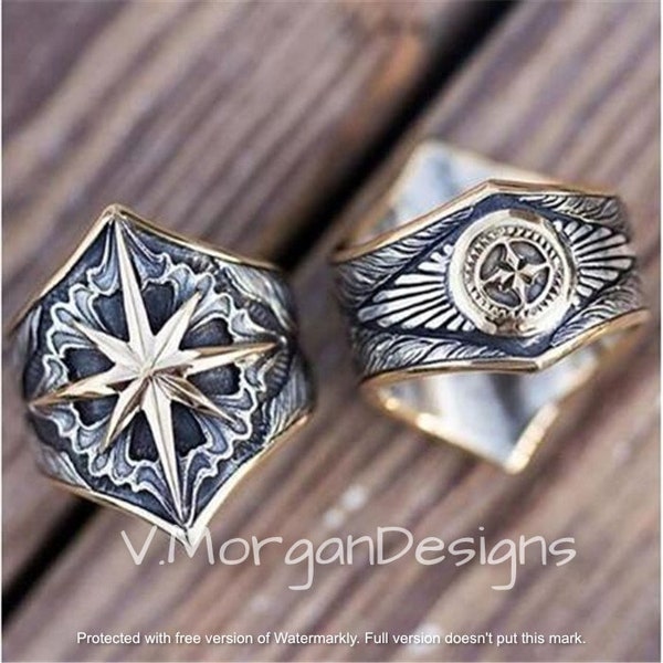 Unique Viking Ring - Etsy