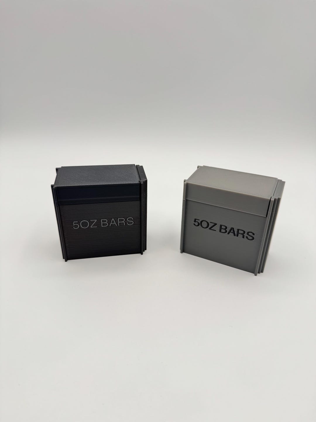 Stackable 5 Oz Silver Bar Case | Modular Bullion Storage | Safe-ready ...