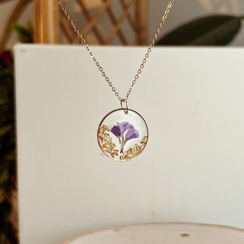 Viola Flower Jewellery - Etsy UK