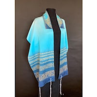 Handmade Rainbow Tallit, Joseph's Coat of Many Colors Tallis, Tallit ...