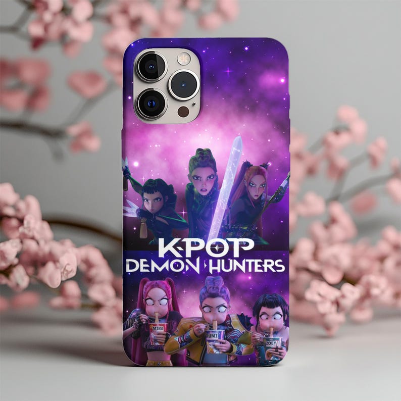 Bundle - KPOP Demon Hunters Phone Case, Digital File PNG, Demon Hunters ...